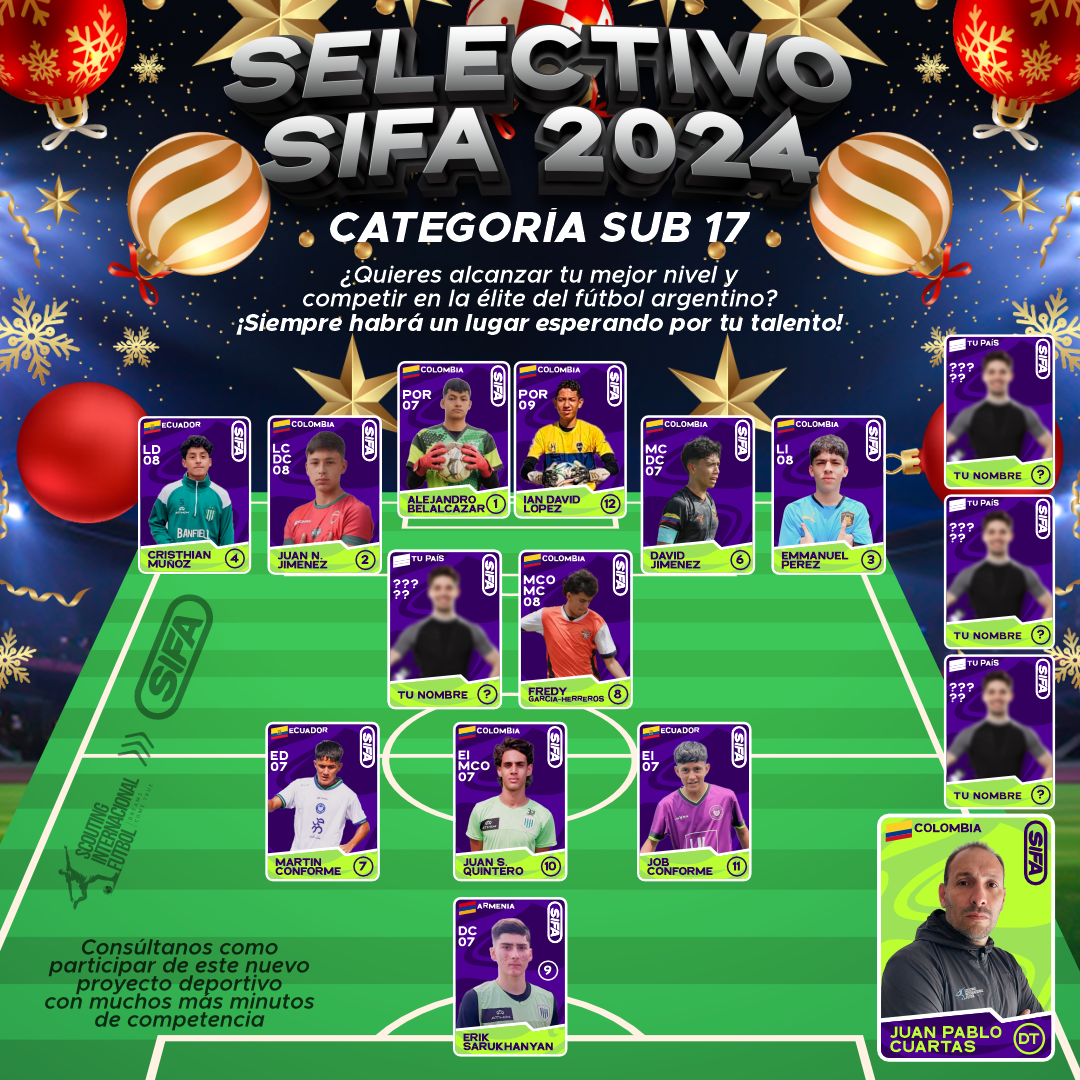 SELECTIVO SIFA 2024 | Scouting Internacional Futbol